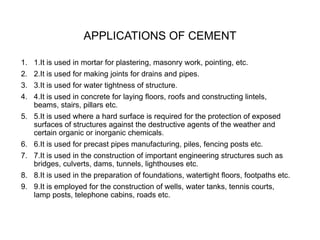 CEMENT | PPTX