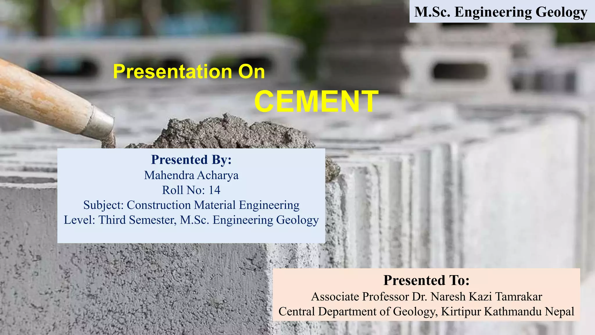 CEMENT Lecture Note.pptx