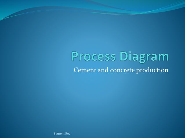 Cement production process diagram | PPT