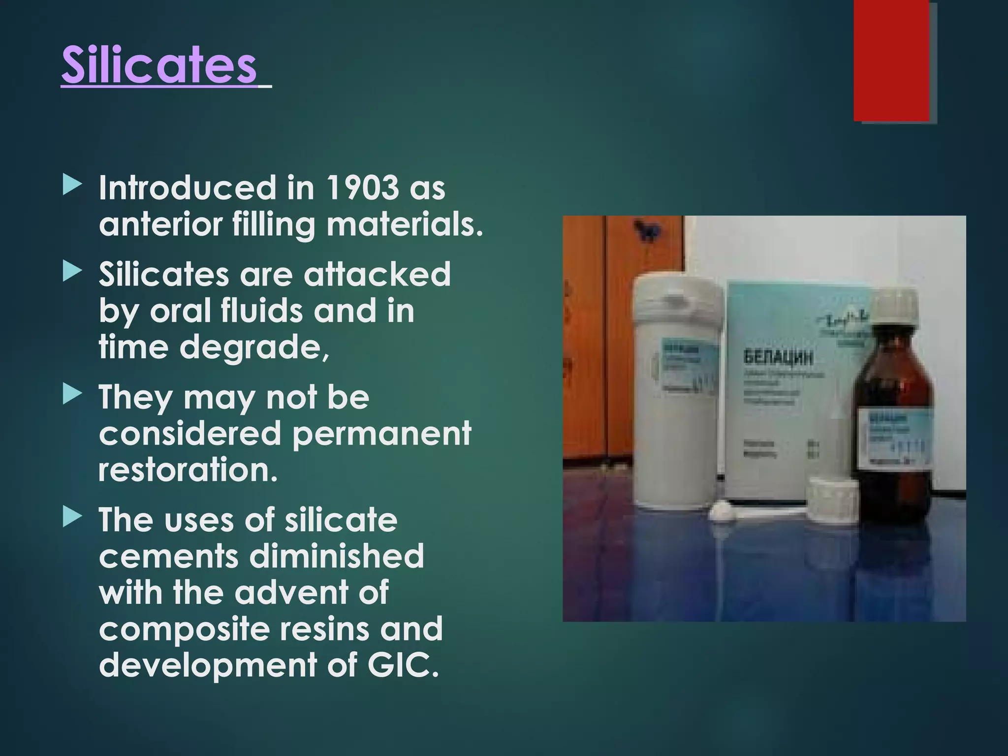 dental cements | PPT