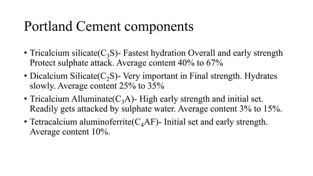 Cement& slurry design | PPTX | Geology | Science