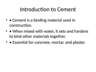 Cement_Technology_Presentation basics.pptx