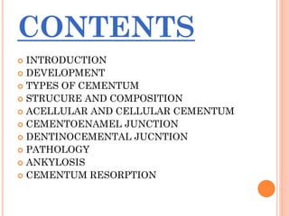 Cementum | PPT
