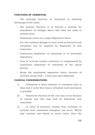 Cementum/ rotary endodontic courses by indian dental academy | PDF