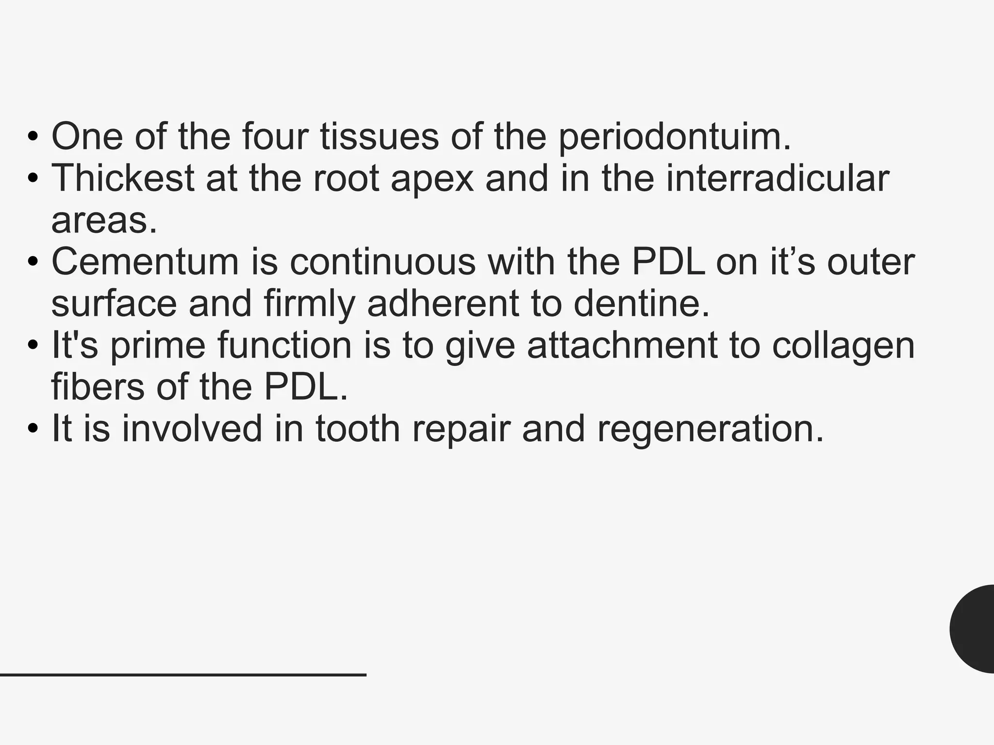 Oral Histology - Cementum | PPTX