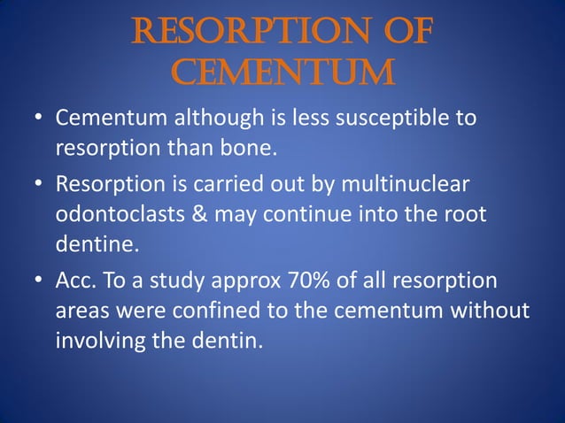 Cementum | PDF | Dental Health | Diseases and Conditions
