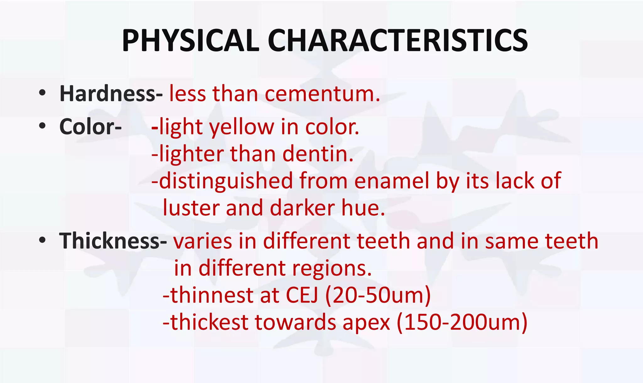 Cementum | PPTX
