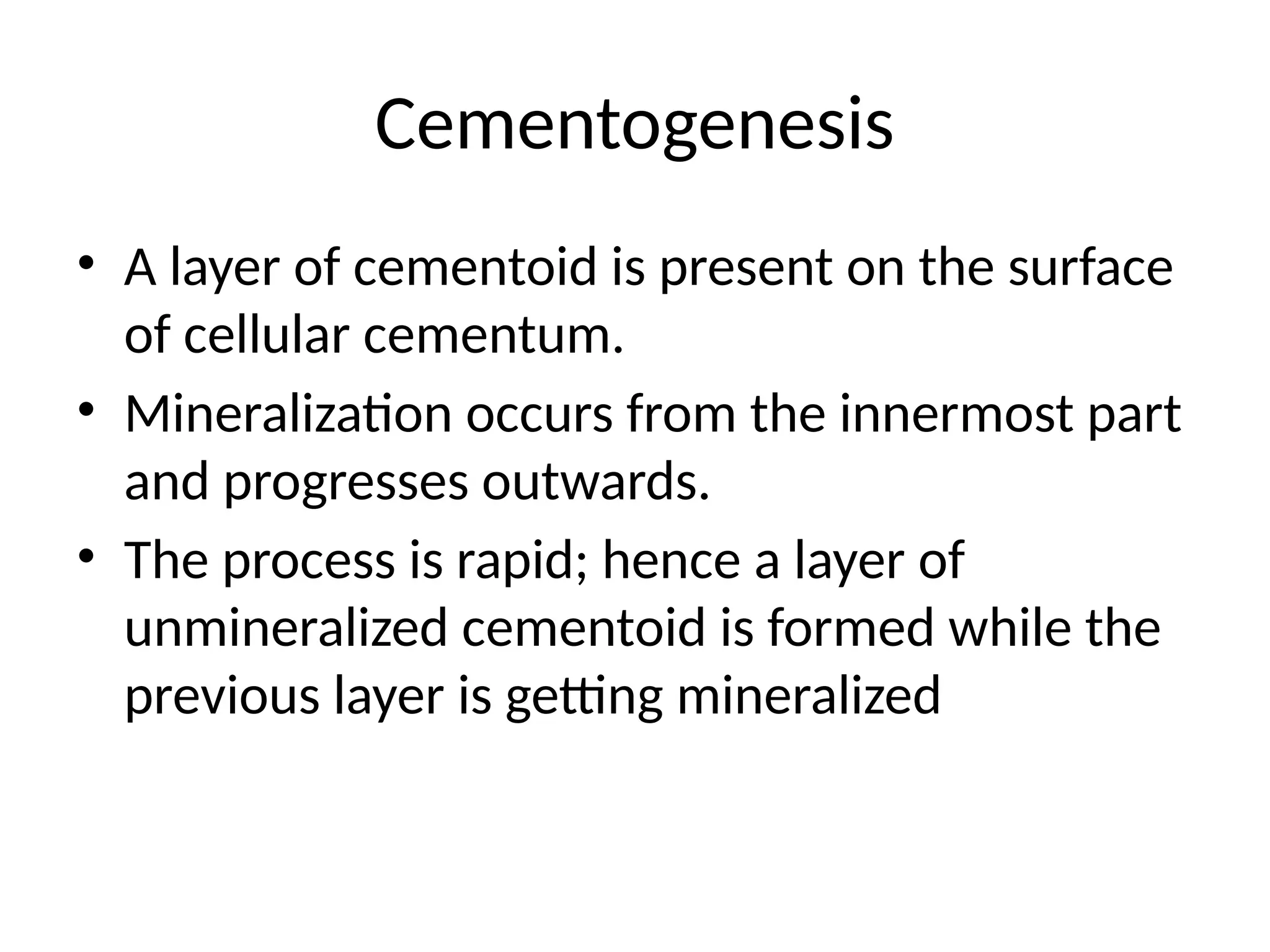 Cementum and its types and abnormalities caused in cementum | PPTX