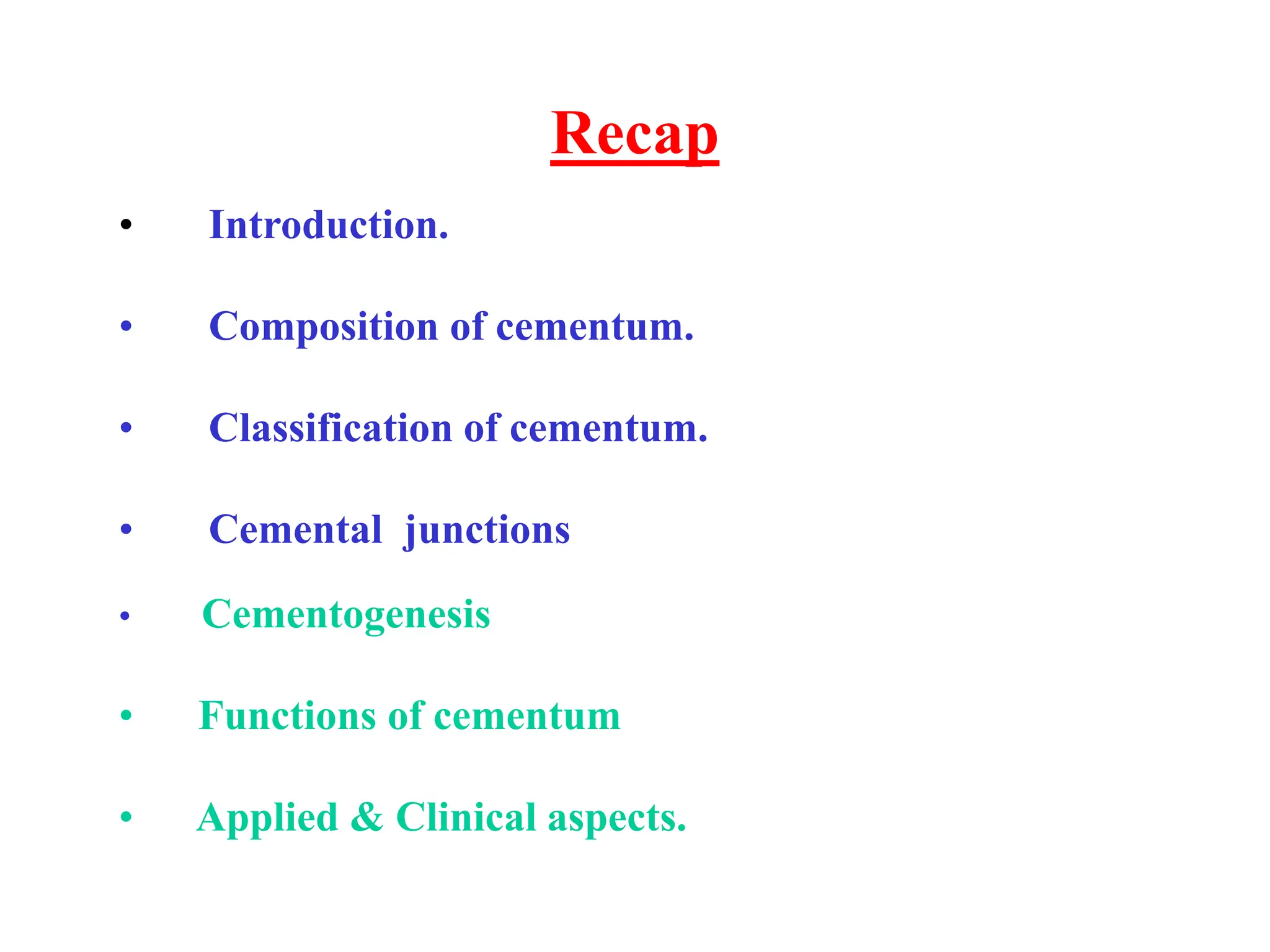 Histology, Development of Cementum of Oral Cavity | PPT