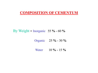 Histology, Development of Cementum of Oral Cavity | PPT