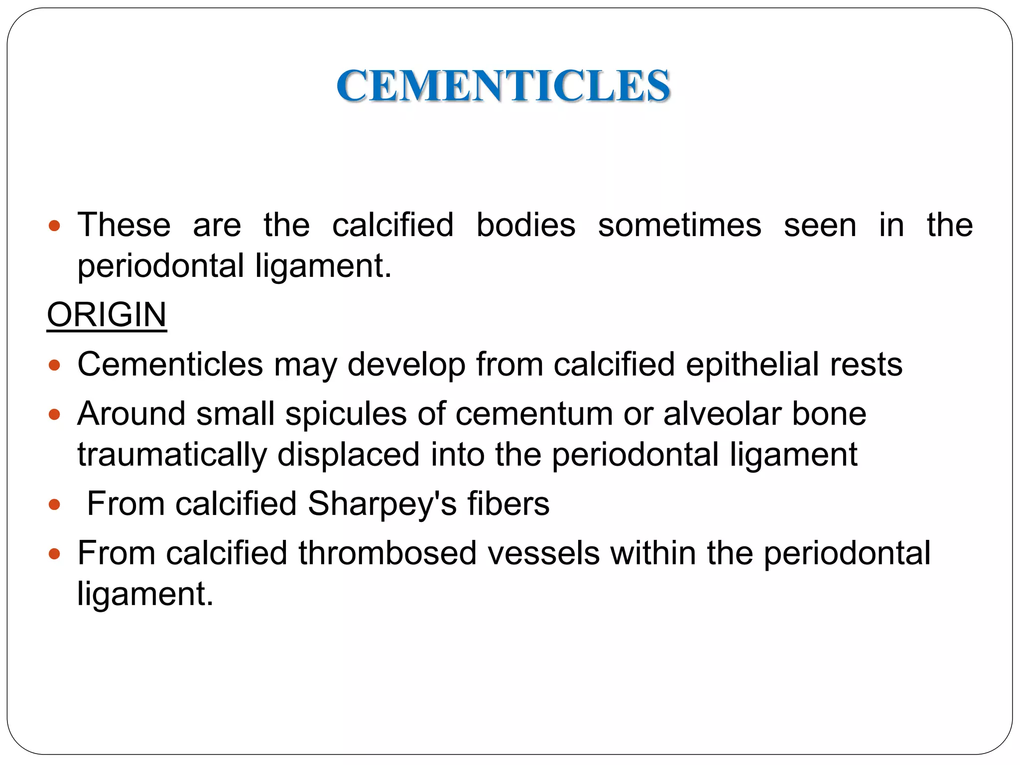 Cementum | PPTX
