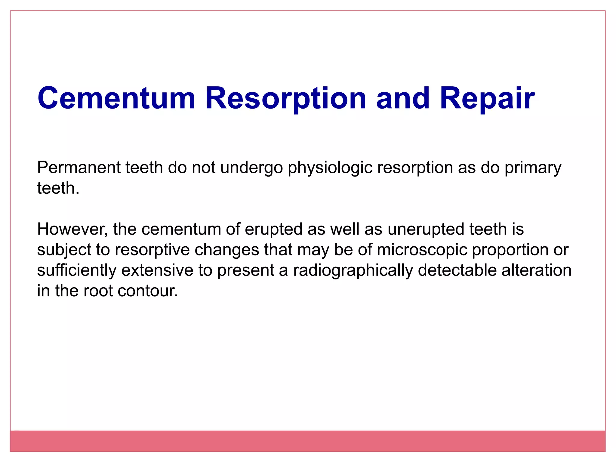 Cementum | PPTX