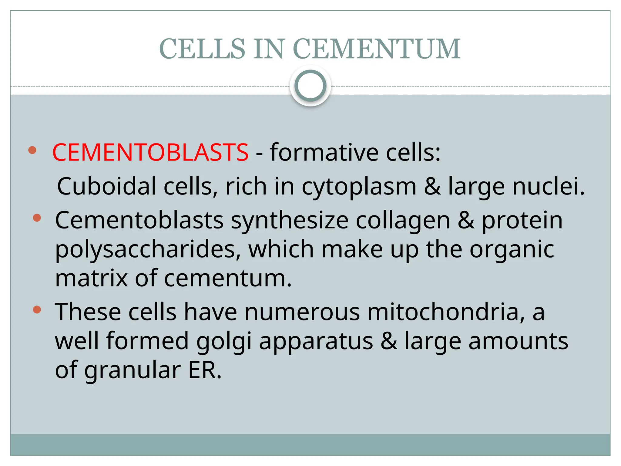 Cementum and Cementogenesis lecture.pptx