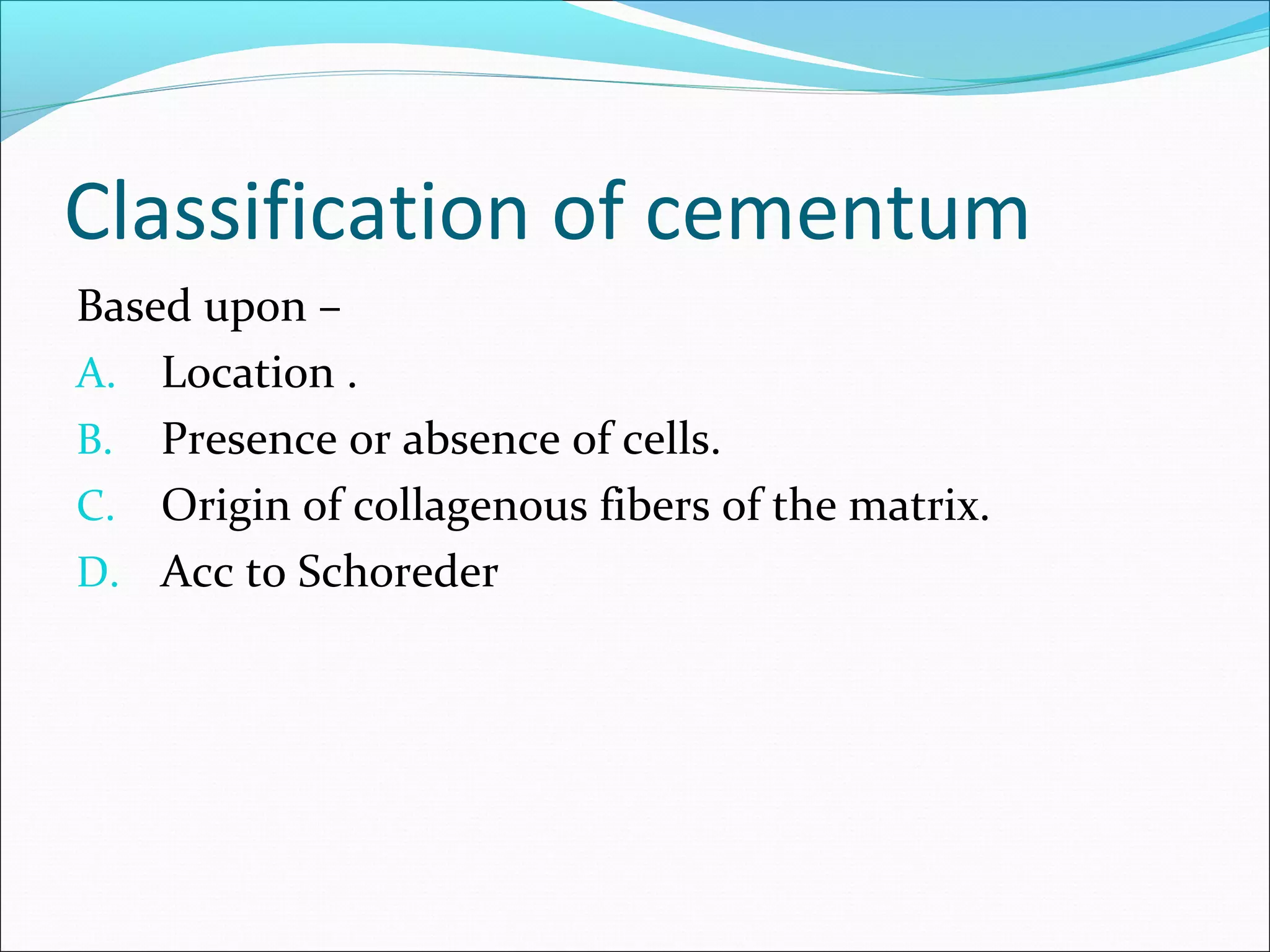 Cementum | PPT