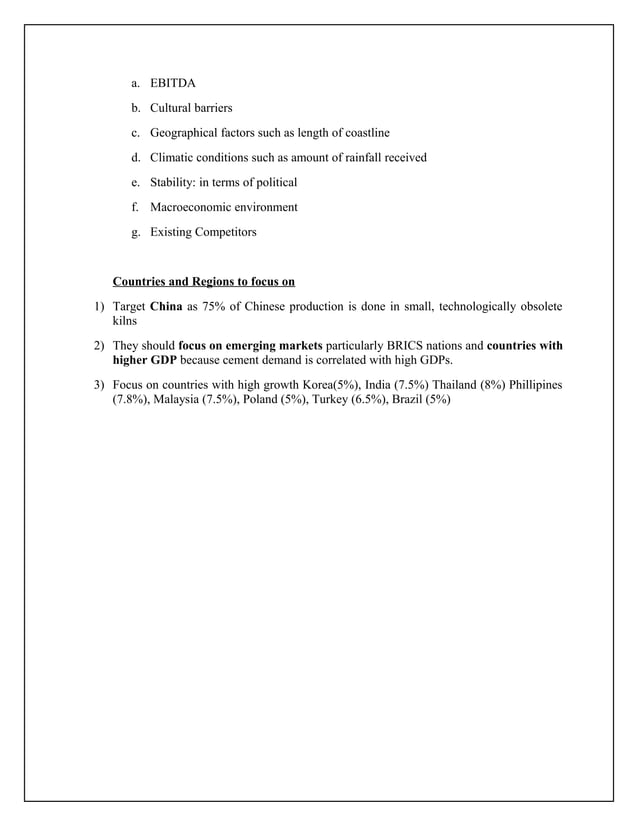 Cemex case study | DOC