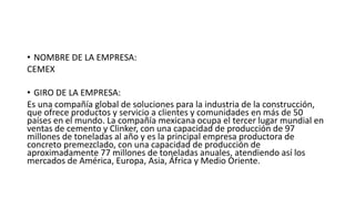 Cemex | PPTX