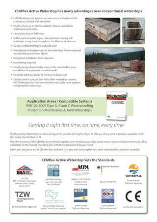 CEMflex VB Plate Brochure | PDF