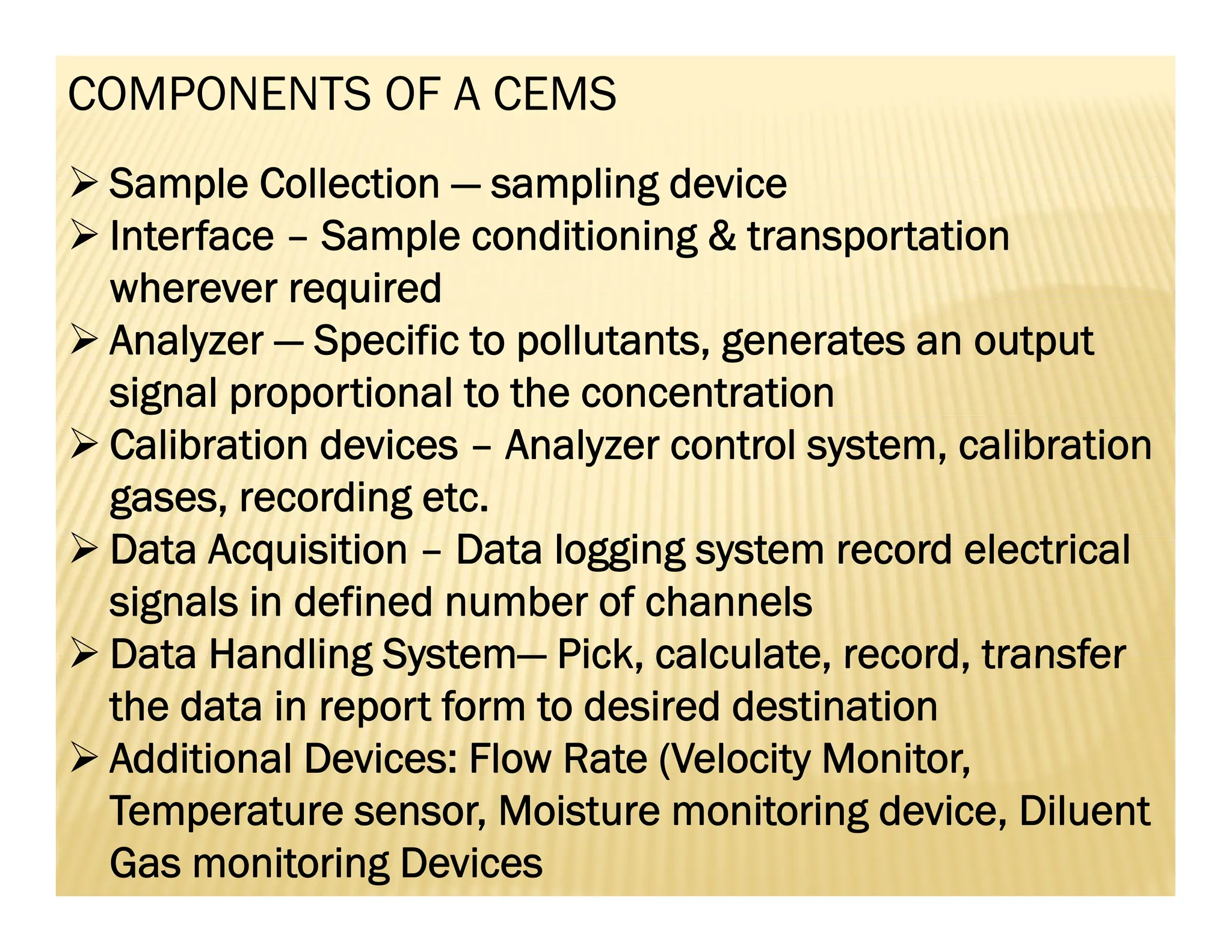 Continuous Emission Monitoring Systems CEMS | PDF