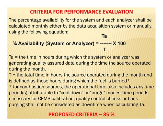 Continuous Emission Monitoring Systems CEMS | PDF