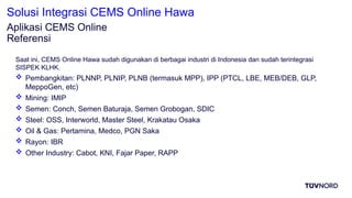 CEMS integeration Application with Data Interfacing system HaWA | PPTX