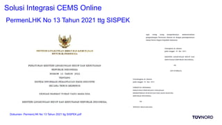 CEMS integeration Application with Data Interfacing system HaWA | PPTX