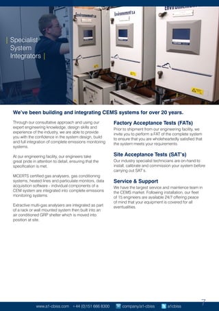 Cems brochure 2013 | PDF