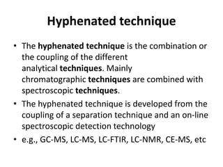 CE-MS Hyphenation | PPTX