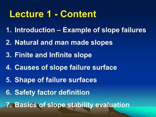CEN530_SlopeStability_Chapter1_Introduction.pdf | Geology | Science
