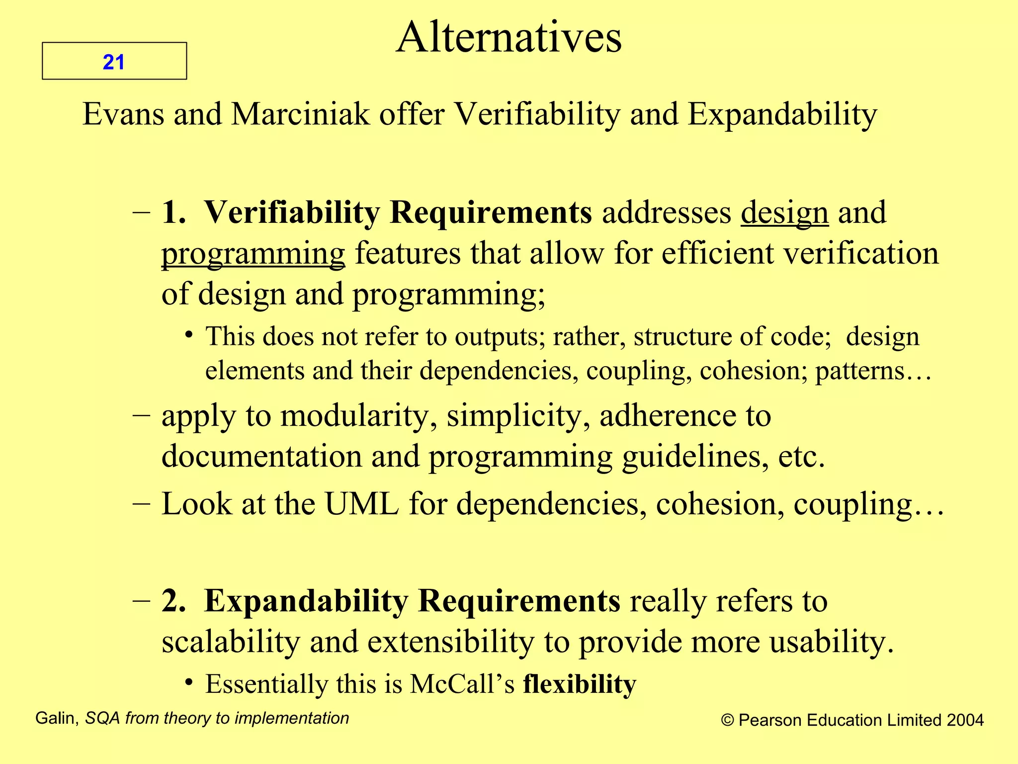 McCall's Quality Factors | PPT