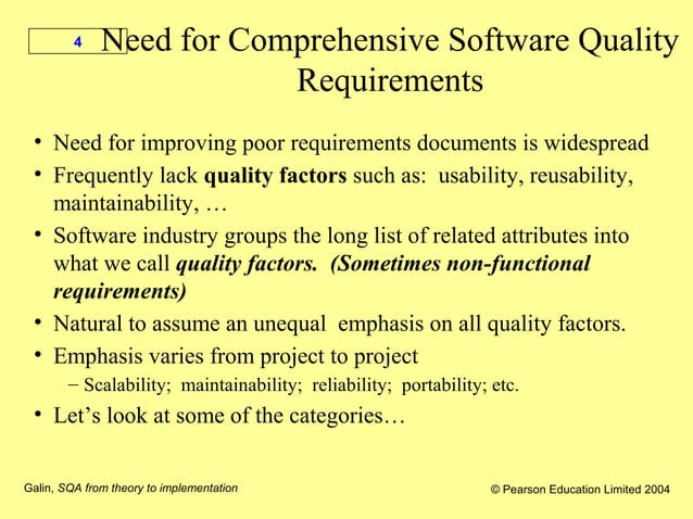 McCall's Quality Factors | PPT | Technology & Computing