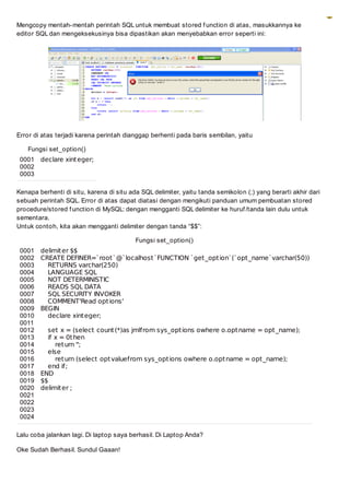 Cenadep.org - Tutorial Penomoran Transaksi Otomatis Dengan Delphi Dan ...