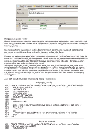 Cenadep.org - Tutorial Penomoran Transaksi Otomatis Dengan Delphi Dan MySQL | PDF