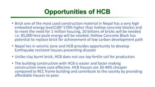 Status and Opportunities of Promoting Bamboo and Hollow Concrete Block ...