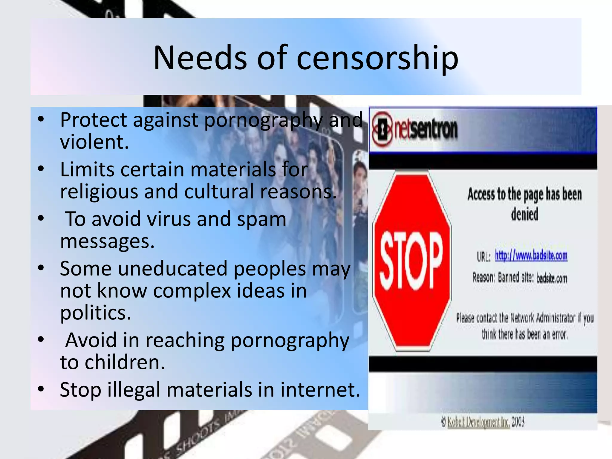 What is censorship? | PPTX