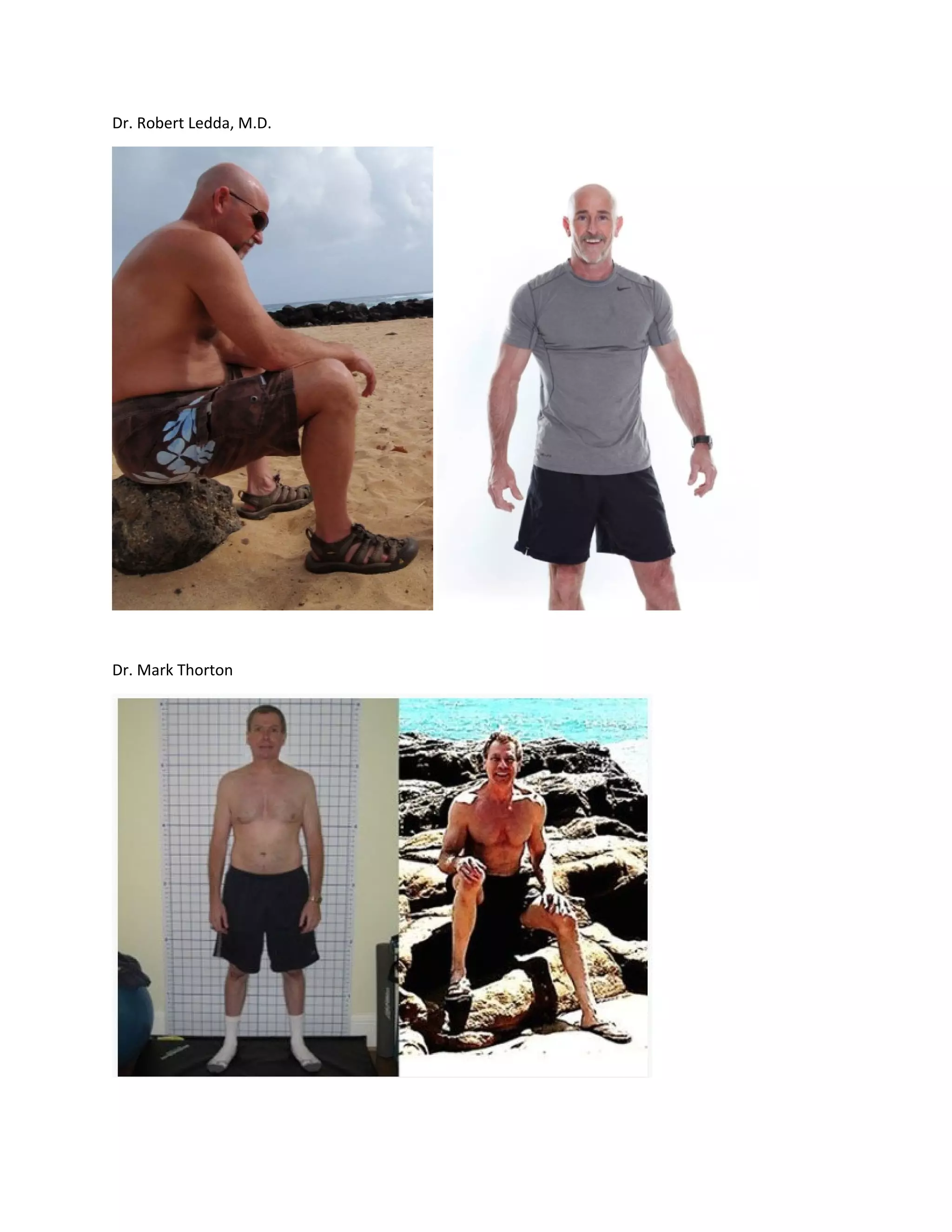 Cenegenics Client Transformations | DOC