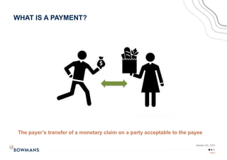 Introduction to Payment Systems by Cat Denoon Stevens | PPT
