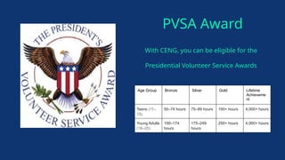 CENG 2025 Volunteer Presentation - Bay Area Volunteer Opportunity | PPT