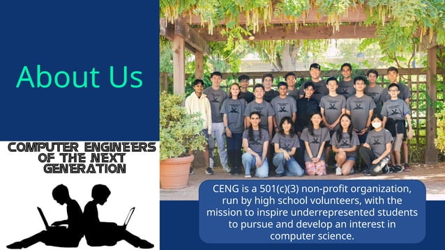 CENG 2025 Volunteer Presentation - Bay Area Volunteer Opportunity | PPT