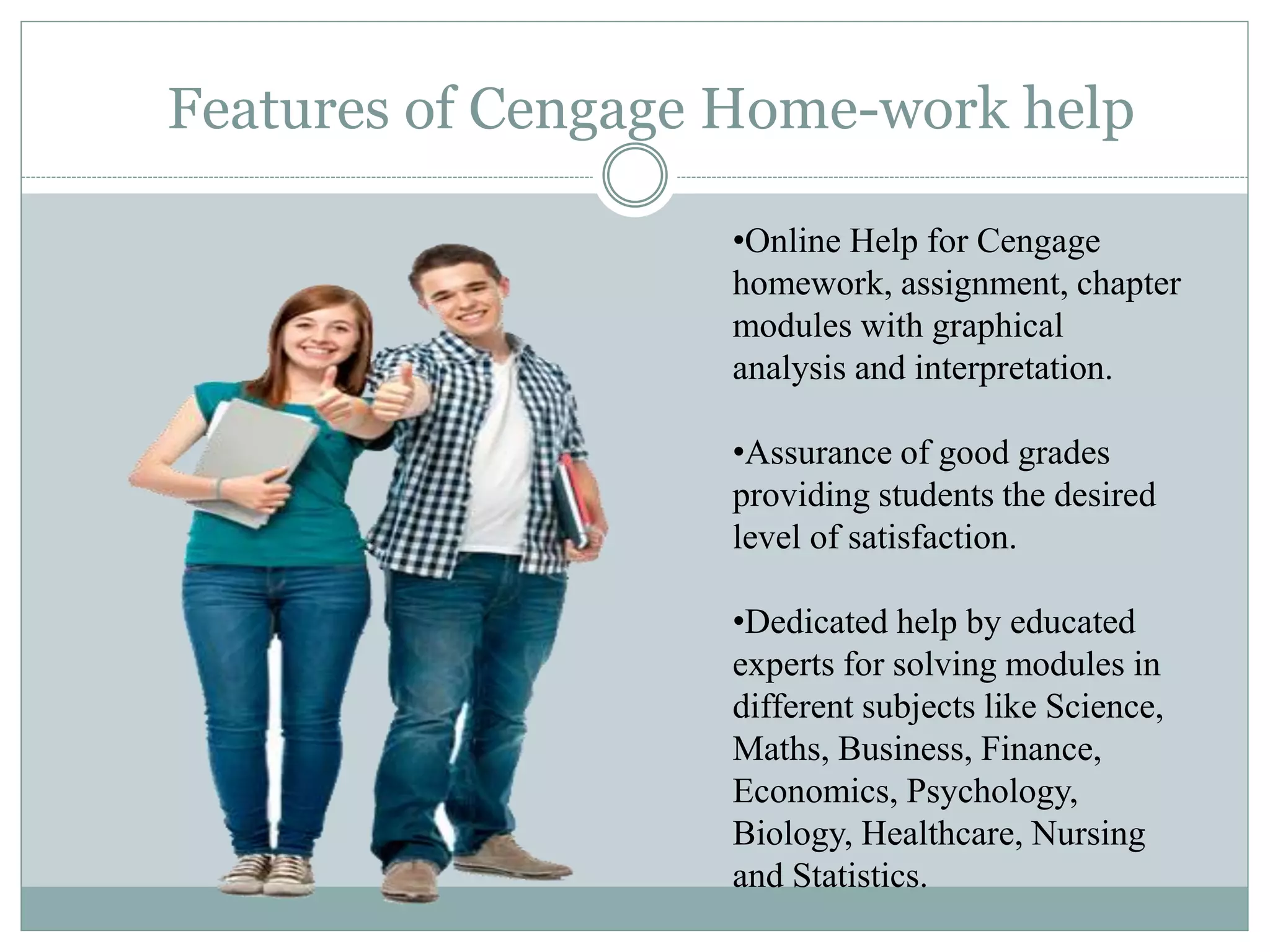 Cengage learning Answers | PPTX