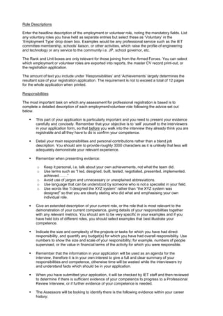 CEng IEng guidance v6 july 2019 | PDF