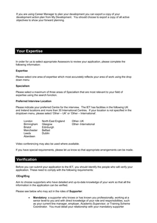 CEng IEng guidance v6 july 2019 | PDF