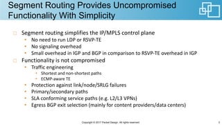 Segment Routing | PPT