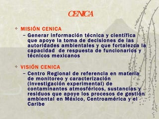 CENICA | PPT