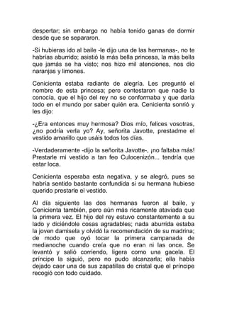 Cenicienta | DOCX