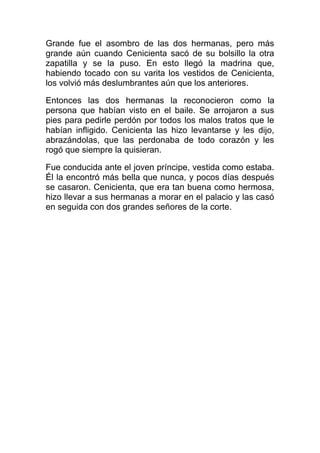Cenicienta | DOCX