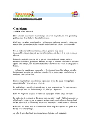 Cenicienta | PDF