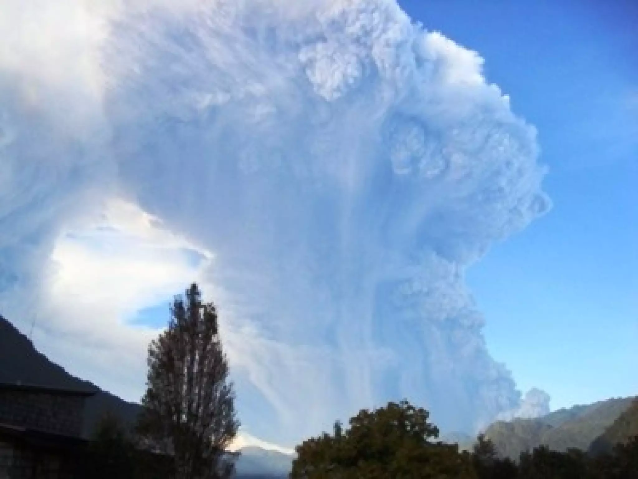 Chaiten's volcano eruption 02.05.08