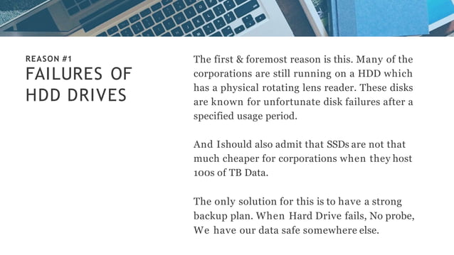 Why you should have a strong Backup Plan? | PPT