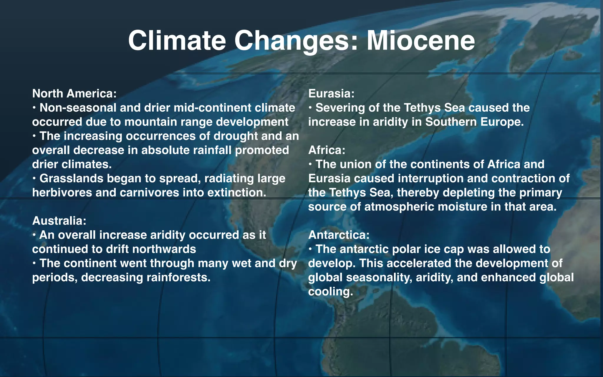 Cenozoic: Neogene: Miocene: and Pliocene | PDF