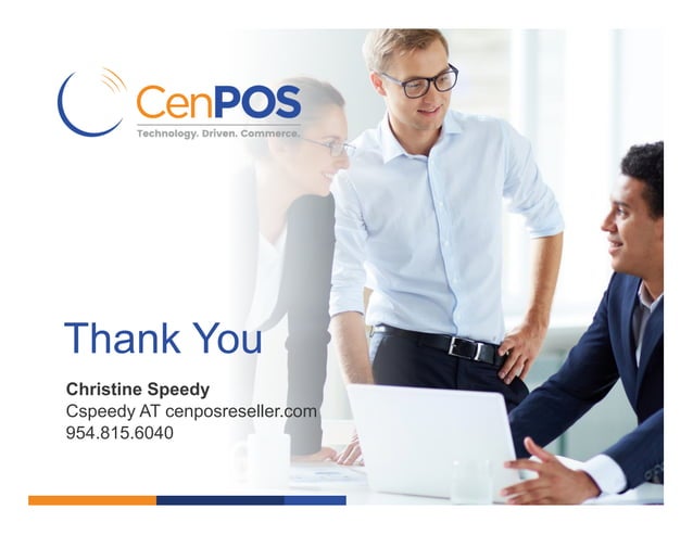 CenPOS automotive dealership solutions | PPT